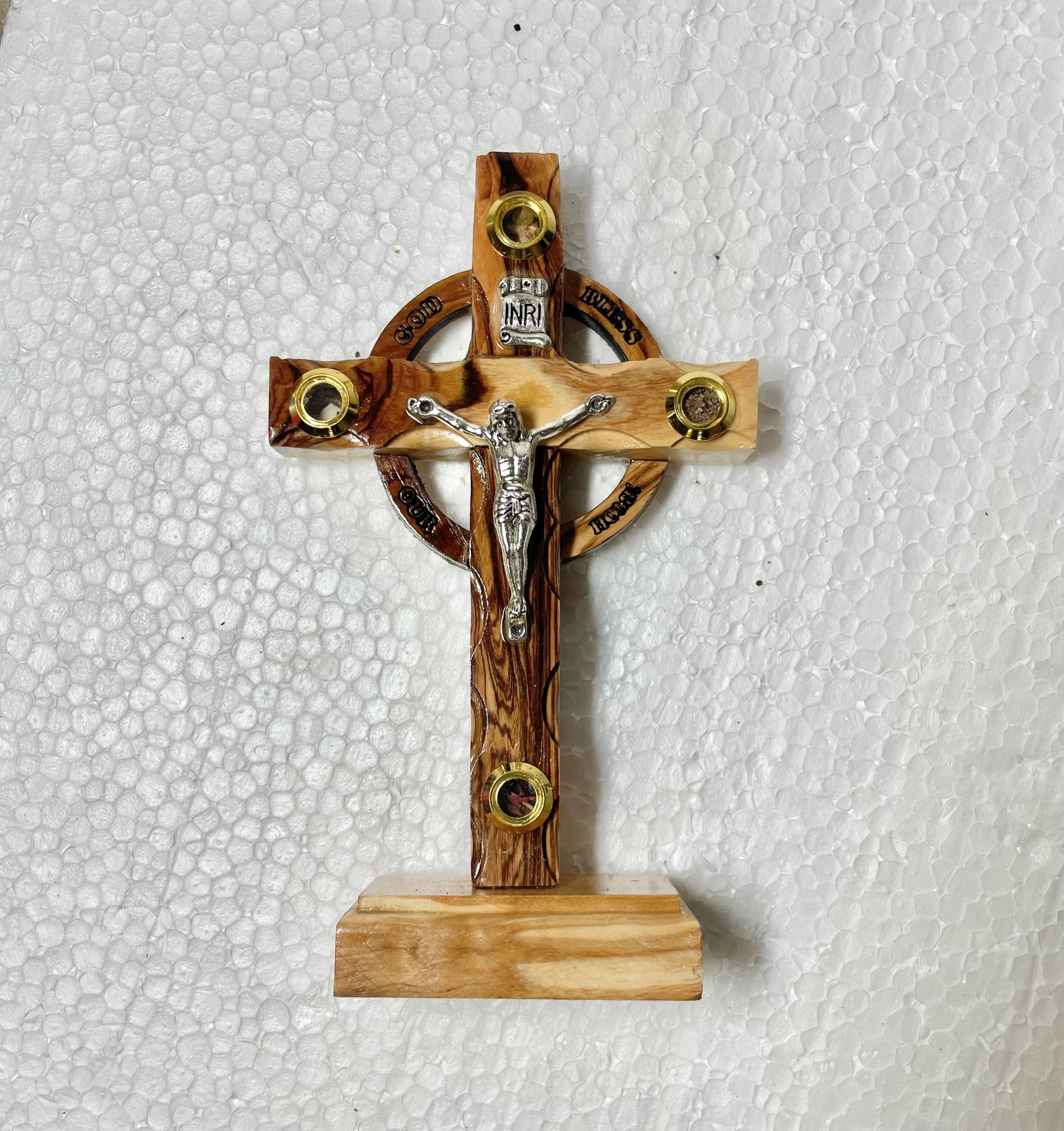 Latin Cross with Stand | Franciscan Monastery of the Holy Land